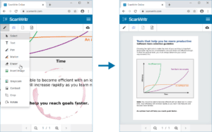 Enhance a Scanned Document Online With ScanWritr