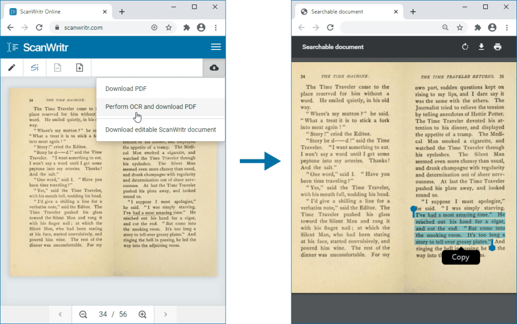 Perform Ocr On A Document Extract Text With Scanwritr